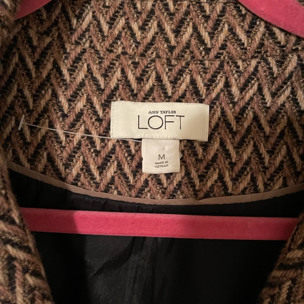 Loft Brand Cape Coat - Gem